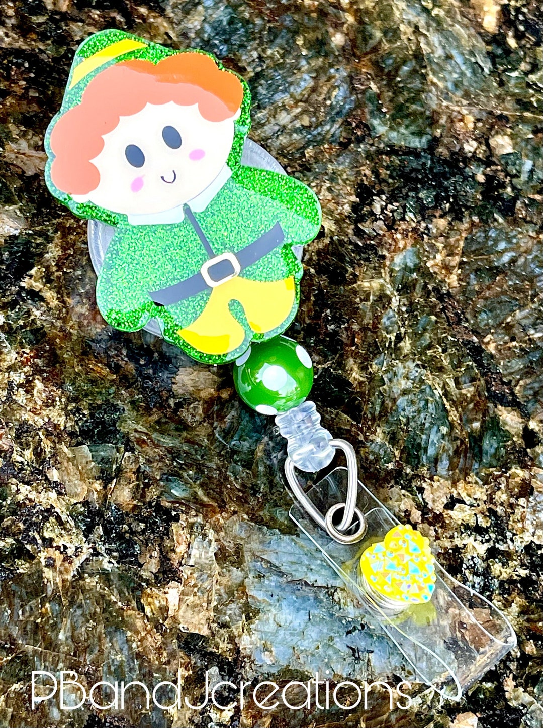 Buddy the Elf Christmas Holiday Nurse Teacher Doctor Tech Badge Reel - Etsy