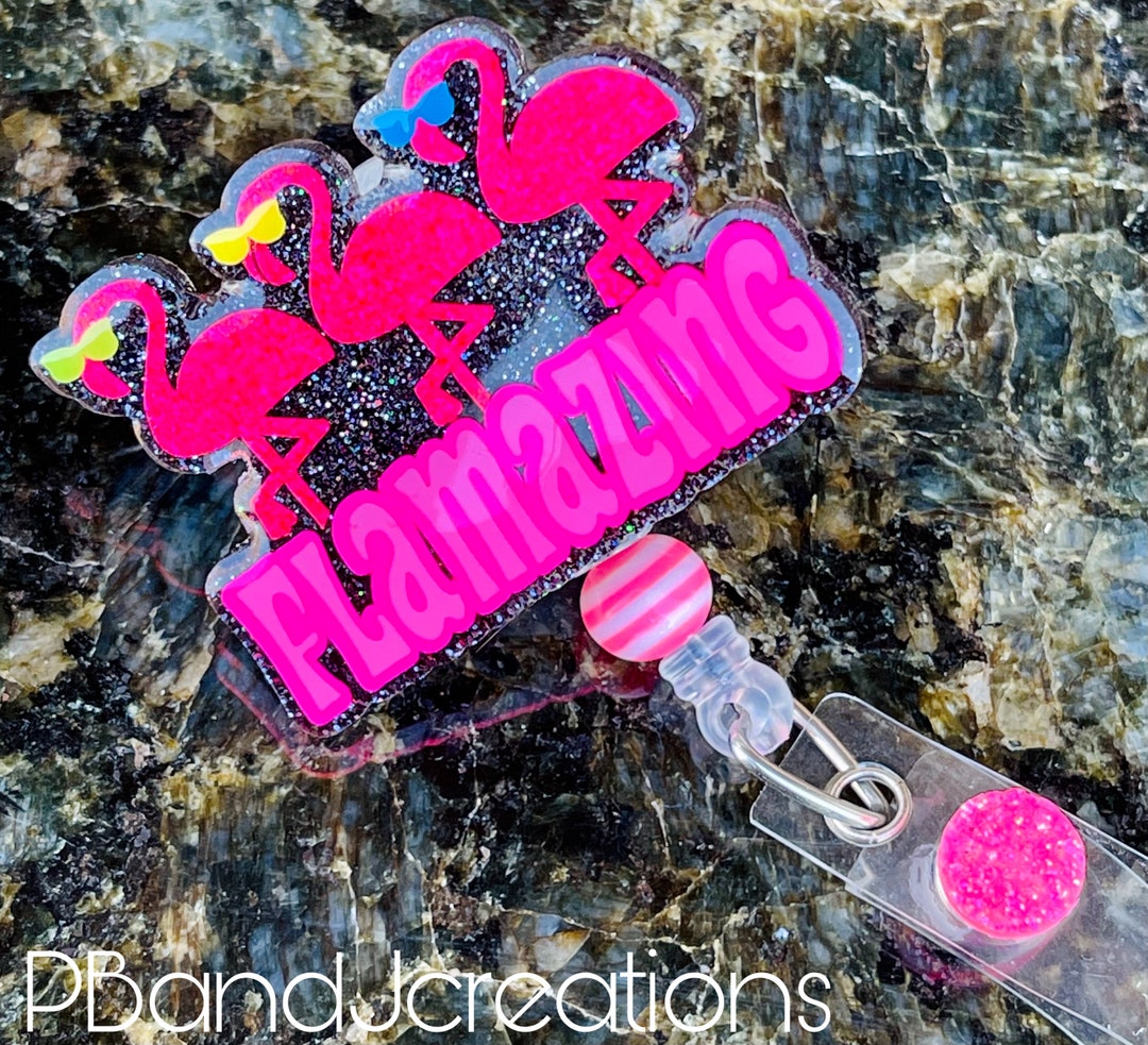 Summer Flamazing Flamingo Sparkle Glitter Doctor Nurse RN Tech Teacher ...