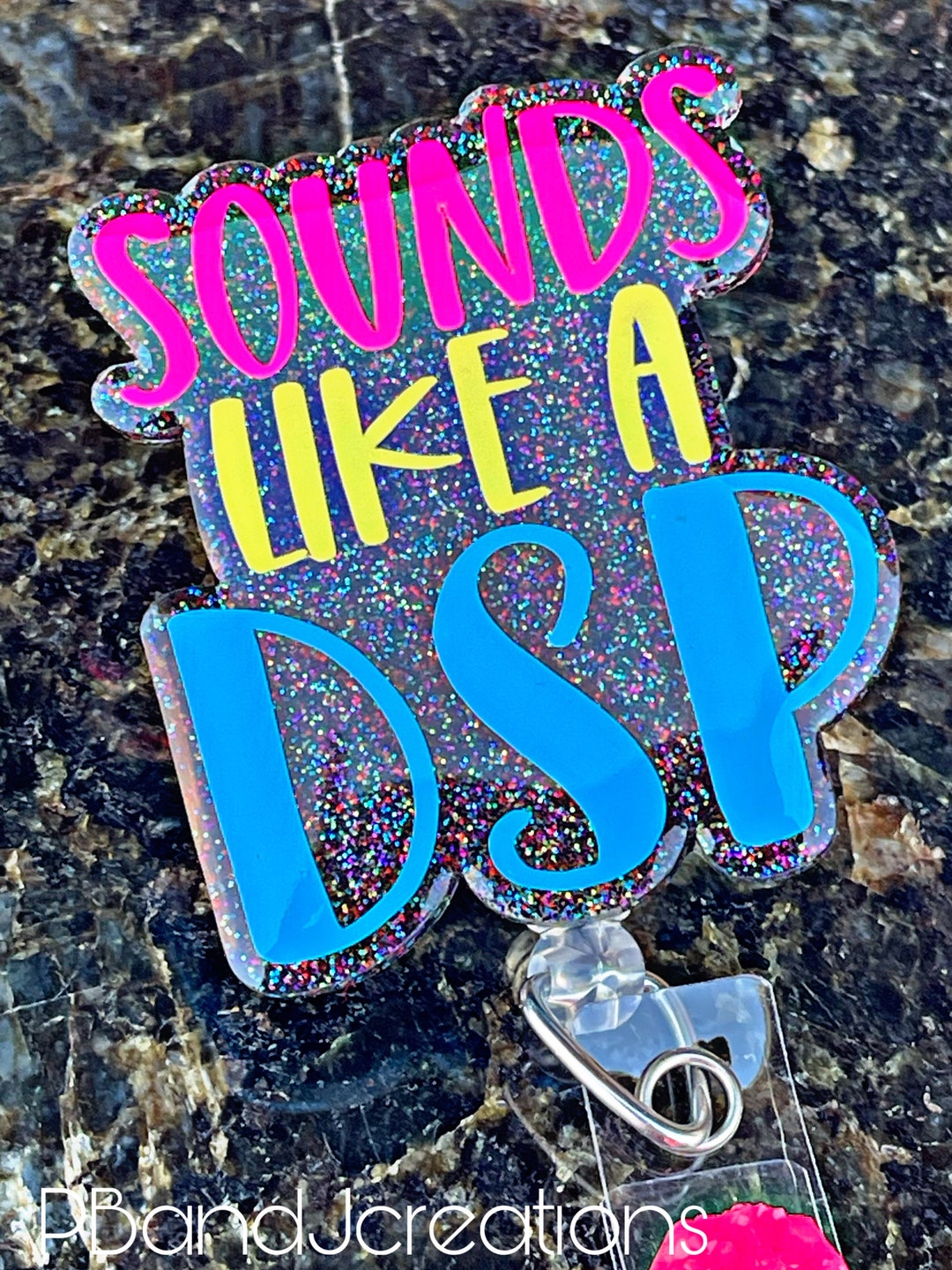 DSP Day Shift Funny Sparkle Glitter Doctor RN Tech Teacher Nurse ...