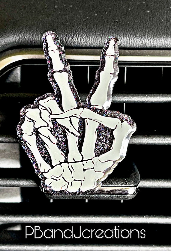 Skeleton Peace Sign Nurse Radiology Doctor Xray Car Vent Clip - Etsy