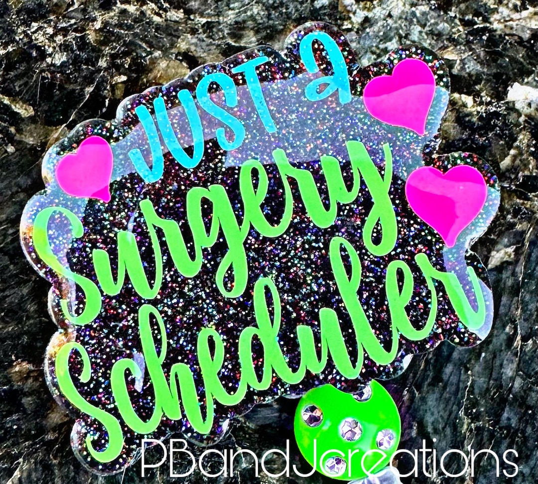 Just a Surgery Scheduler Funny Nurse Teacher Doctor Tech Alligator Belt ...