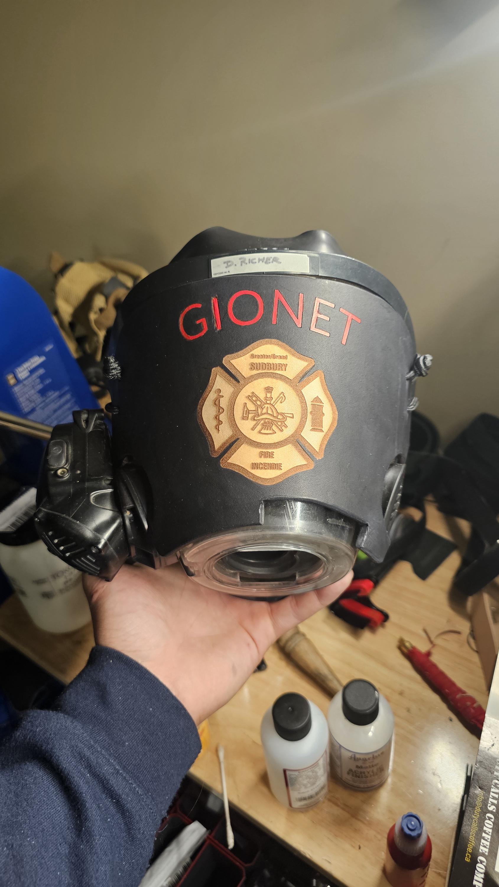 SCBA Cover Scott AV300 Blackout Logo - Etsy