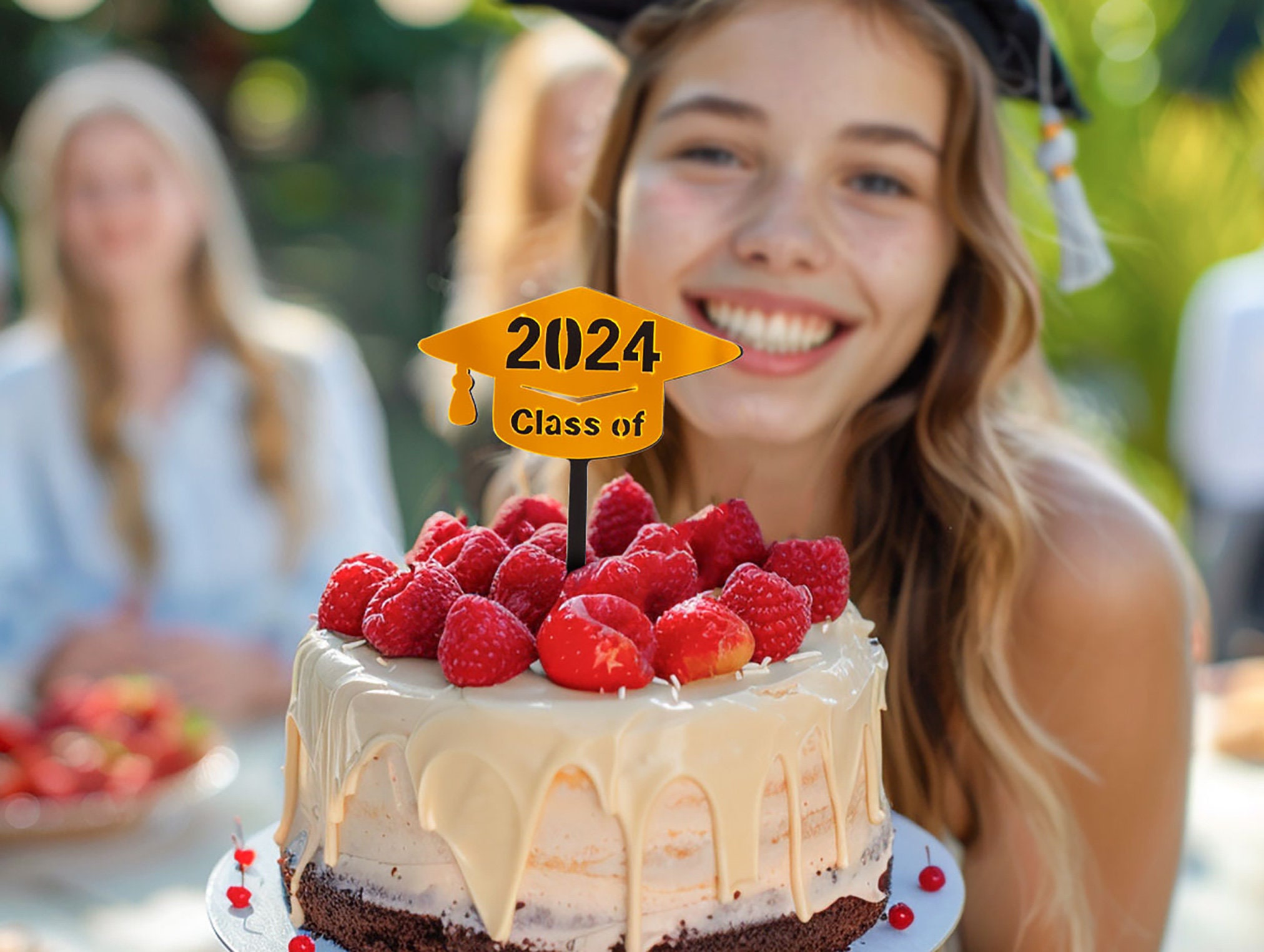 Cake Topper for Graduation,grade Cake Décor,class of 2024 Cake Topper ...