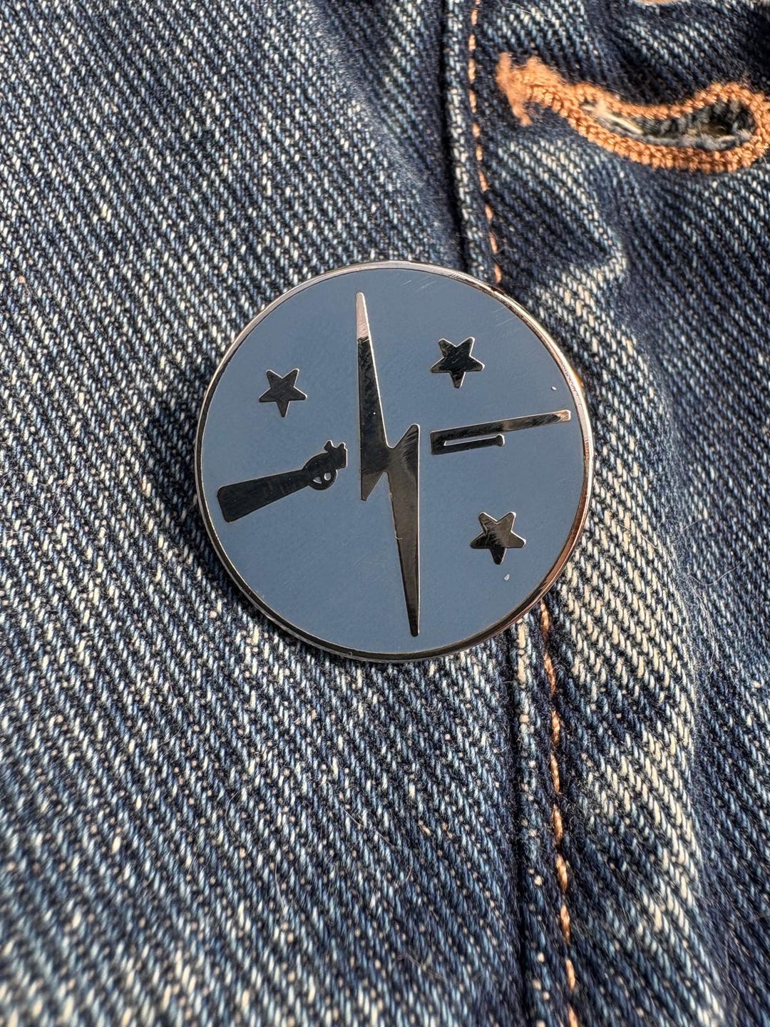 Fallout Minutemen Logo Enamel Pin Badge | Fallout Factions Pin Lapel ...