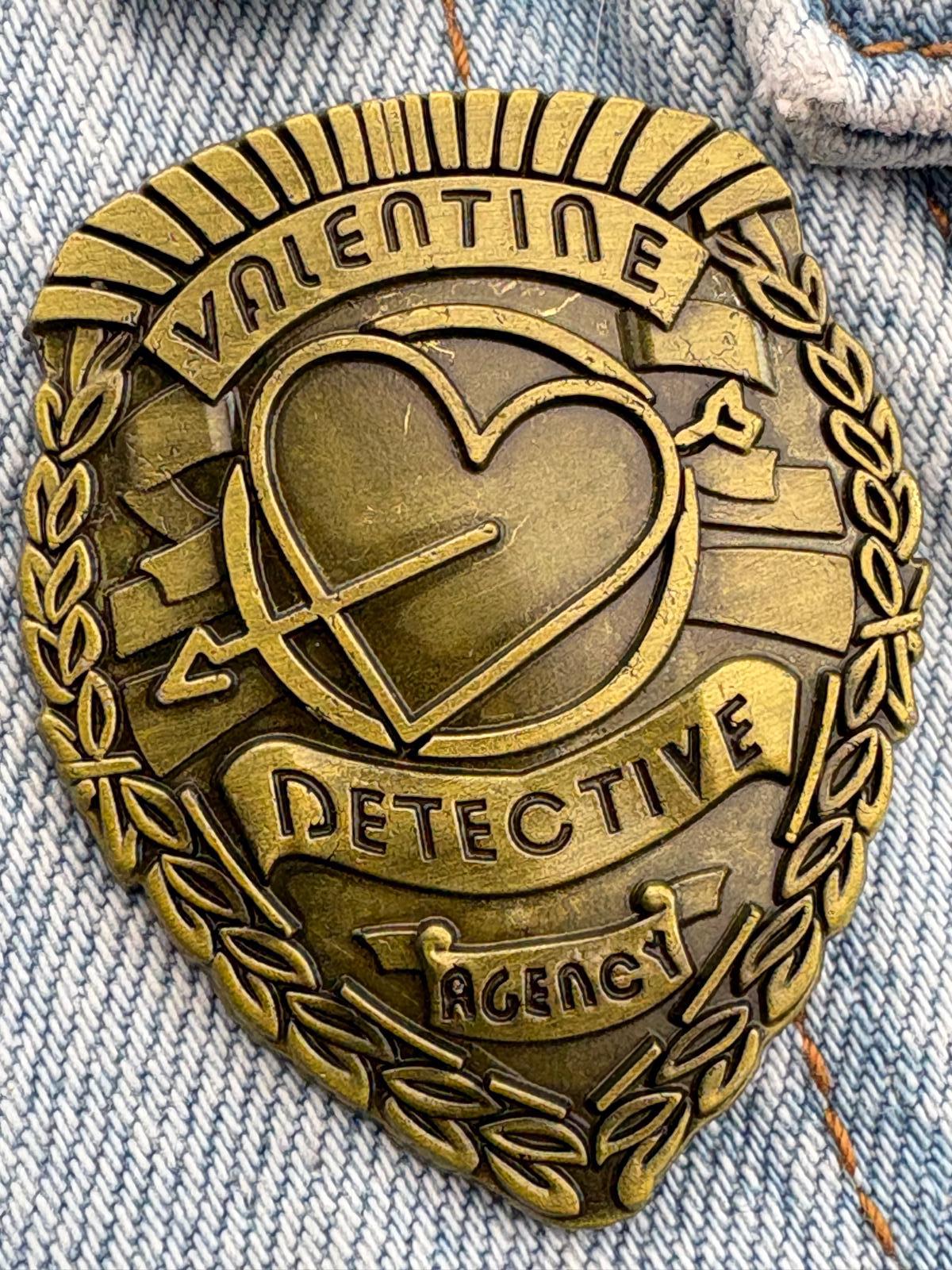 Fallout 4 Nick Valentine Detective Agency Enamel Pin Badge | Fallout ...