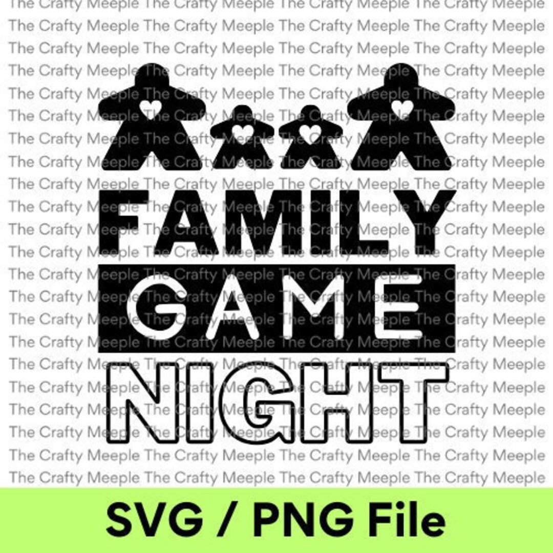 Family Game Night SVG Digital File Board Game Gifts Board Game Svgs - Etsy