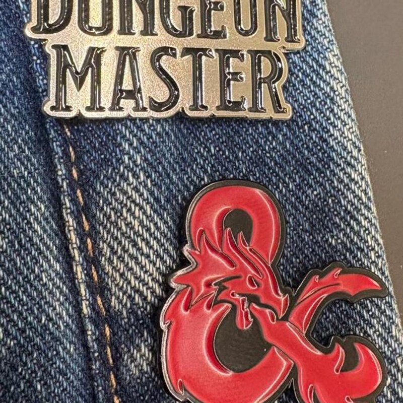 Dnd Enamel Pin - Etsy