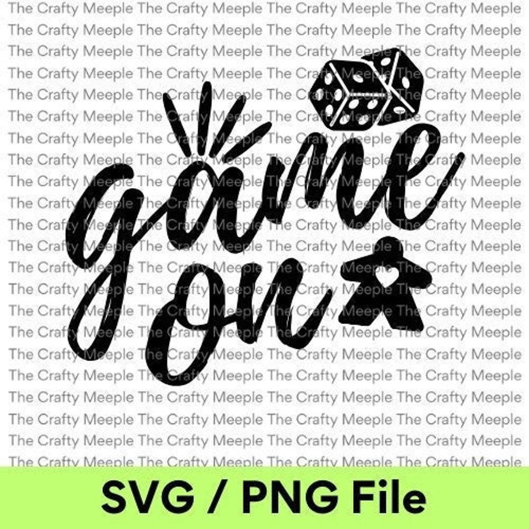 Game on Svg, Board Game Svg | Game Night Svg - Etsy
