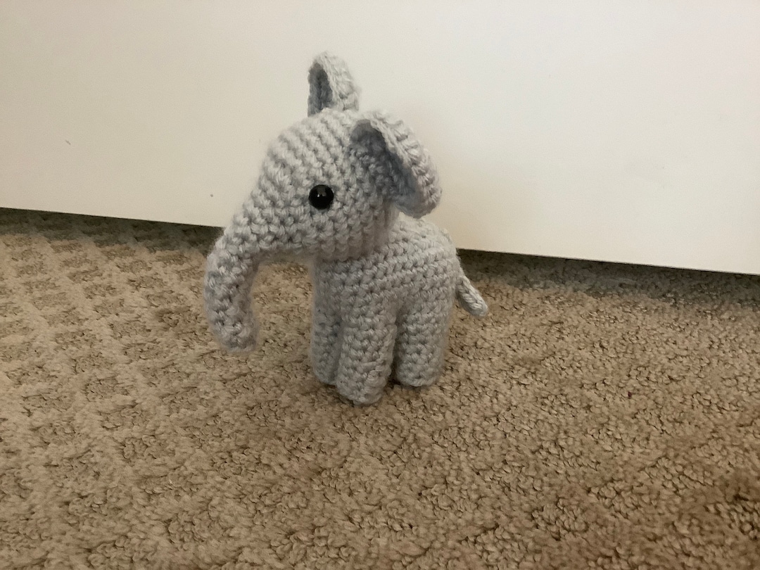 PATTERN - Small Elephant Crochet - Etsy