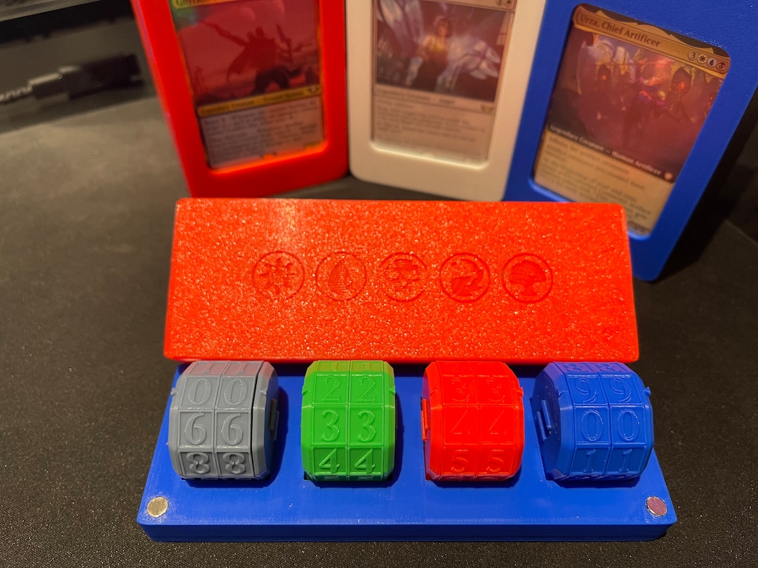 D100 Spin Down Counter for Magic the Gathering or Boardgames | 3D ...