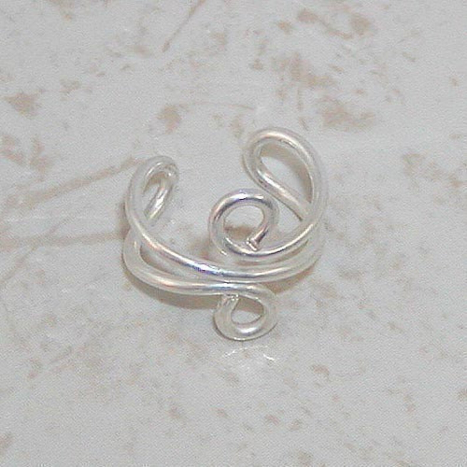 Ear Cuff Ear Band Ear Wrap Sterling Silver Cute Loopy | Etsy