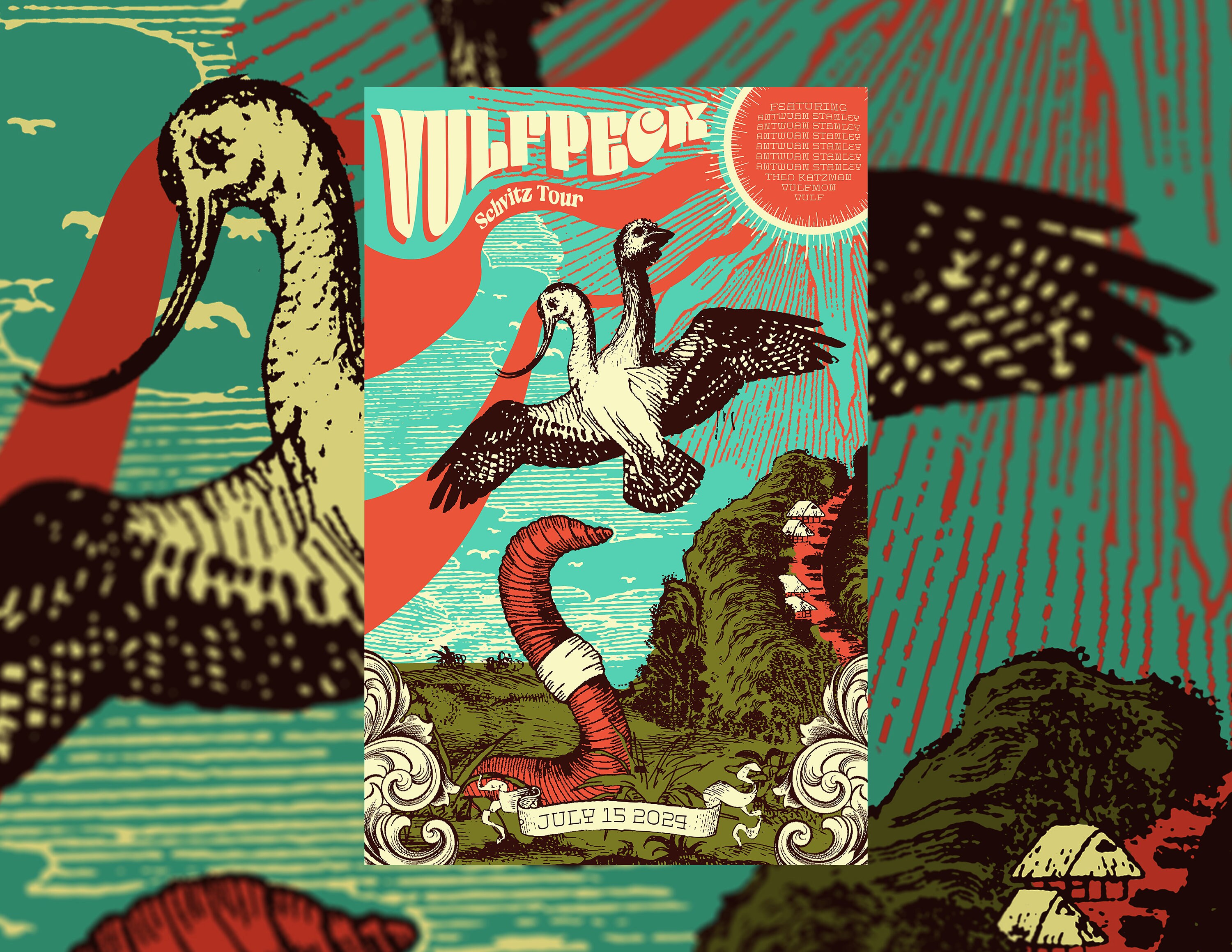 Vulfpeck "the Creators of the Catchiest of Earworms" Poster - Etsy