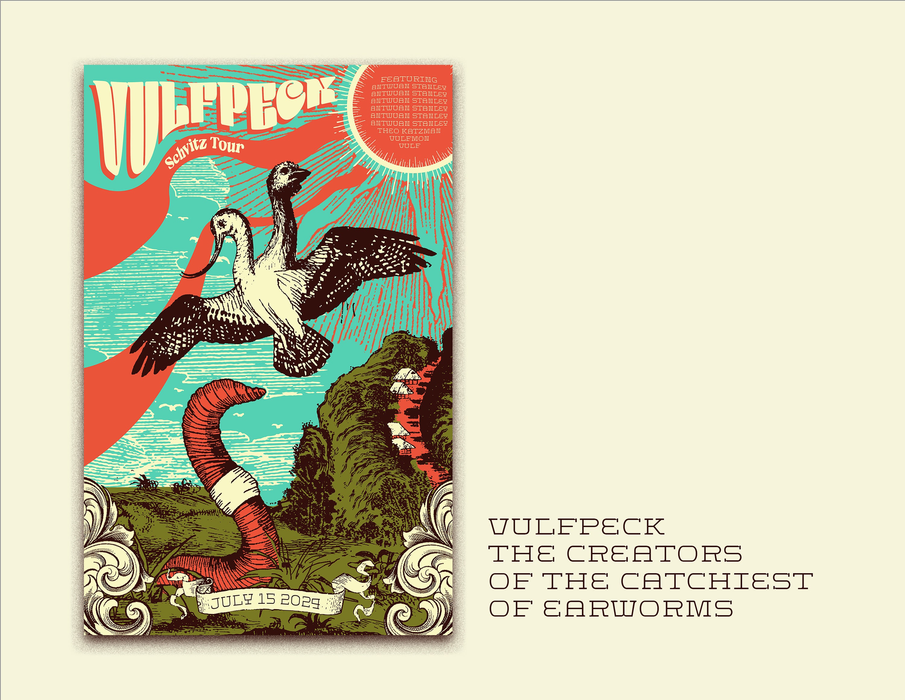 Vulfpeck "the Creators of the Catchiest of Earworms" Poster - Etsy