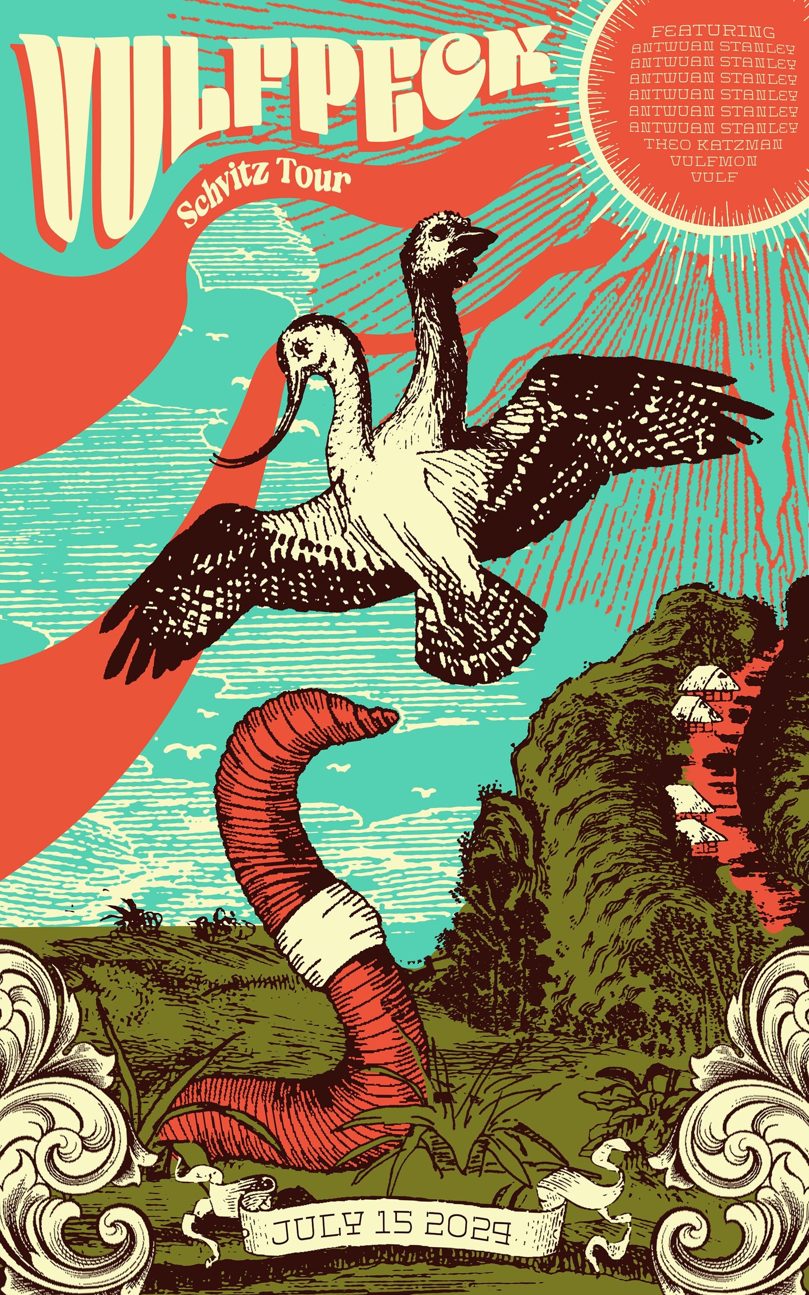 Vulfpeck "the Creators of the Catchiest of Earworms" Poster - Etsy