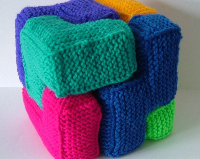 Soma Cube PDF Knitting Pattern - Etsy