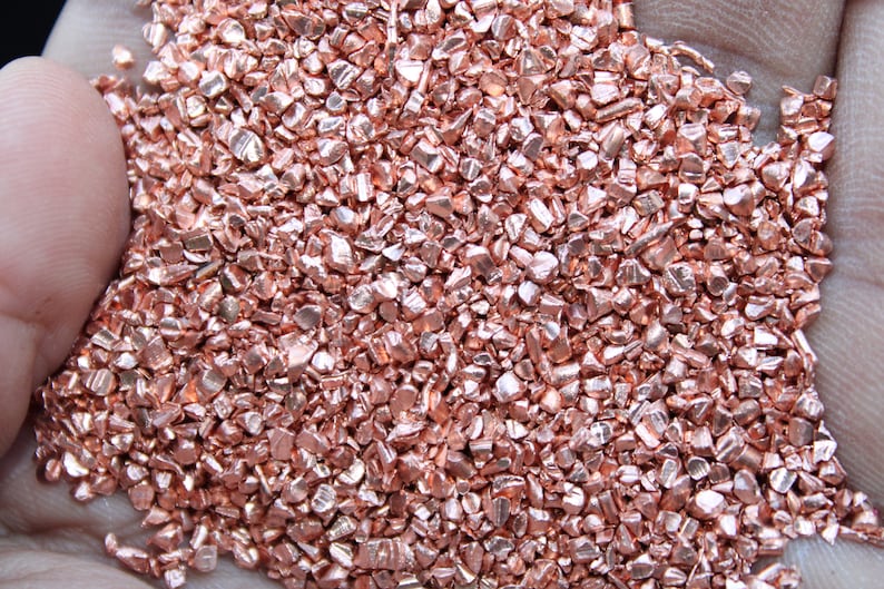 99.9% Pure Copper Chops: Granulated, Machine Cut (1lb/3lb/5lb) - Etsy