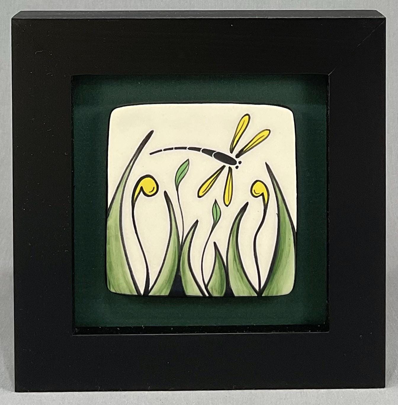 Dragonfly Tile - Etsy