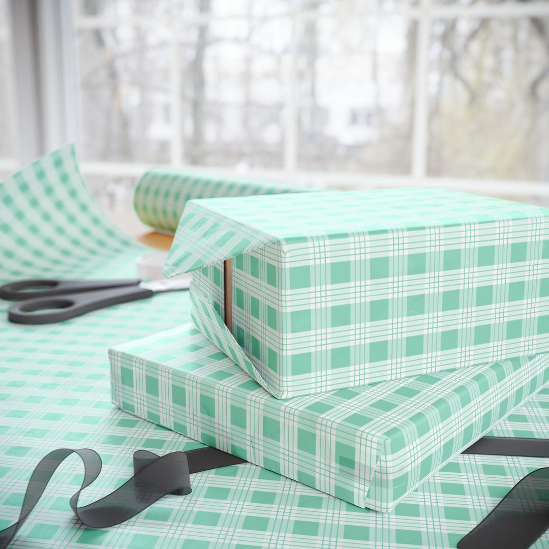 Hawaiian Palaka Pattern Wrapping Paper, Local Hawaii Gift Wrap for ...