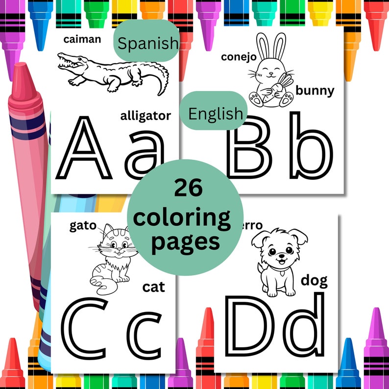 Toddler Coloring Book Alphabet Coloring Page Learning Coloring Pages ...