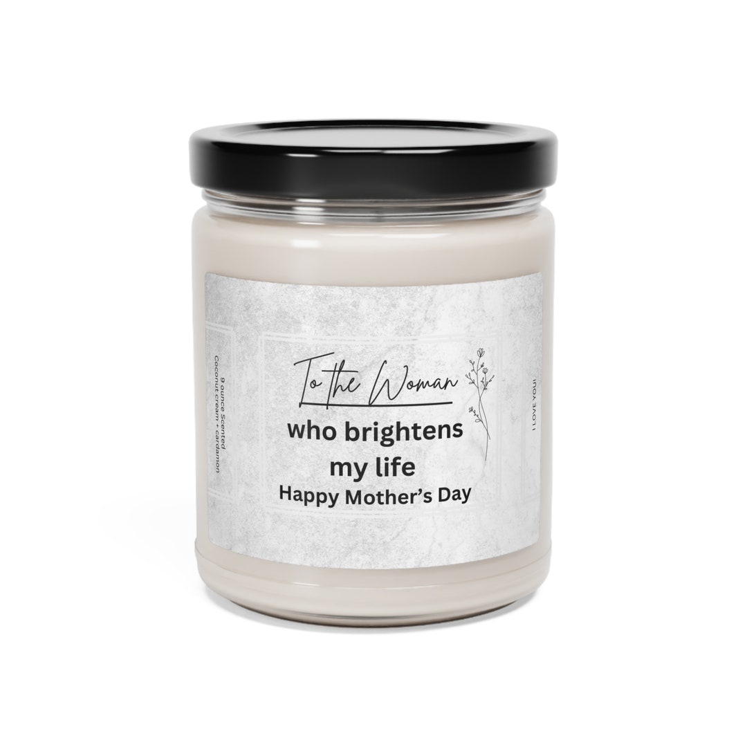 Mother Day Candle Gift Moms Candle Gift Mothers Day Candle Custom Gift ...