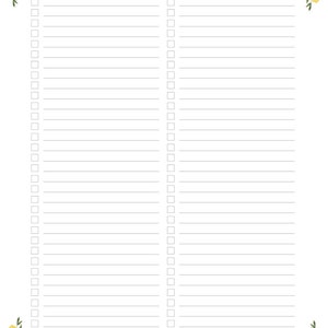 Printable to Do List Instant Download Checklist Planner A4 & A5 Pdfs ...