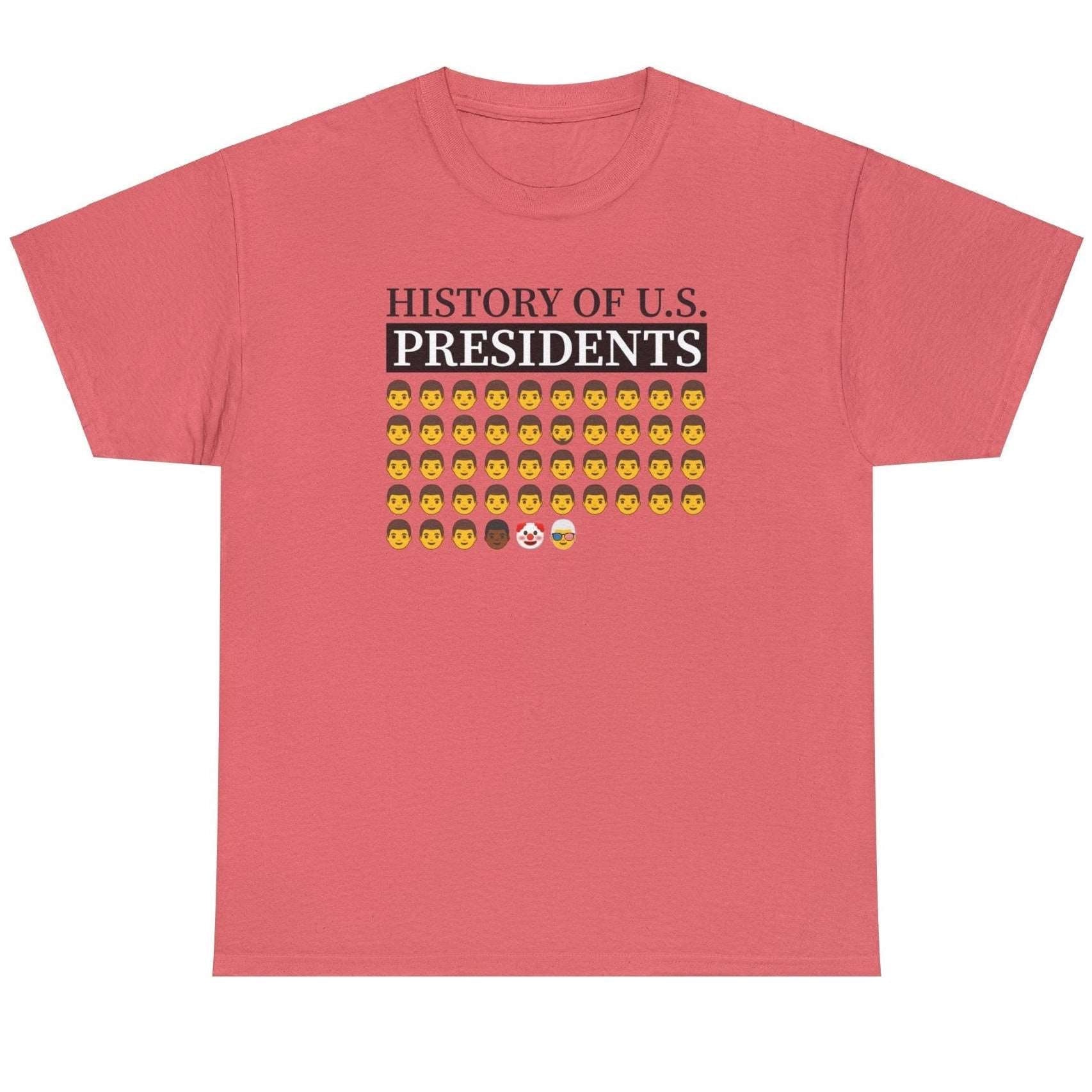History of US Presidents Shirt - Etsy