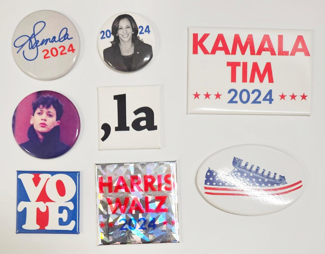 Coolest 8-pack of Buttons Made in the USA - Etsy