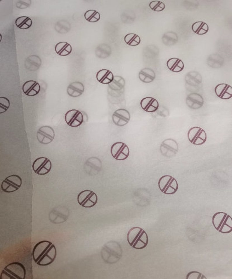 Custom Tissue Paper Personalized Tissue Paper With One Color Logo ...