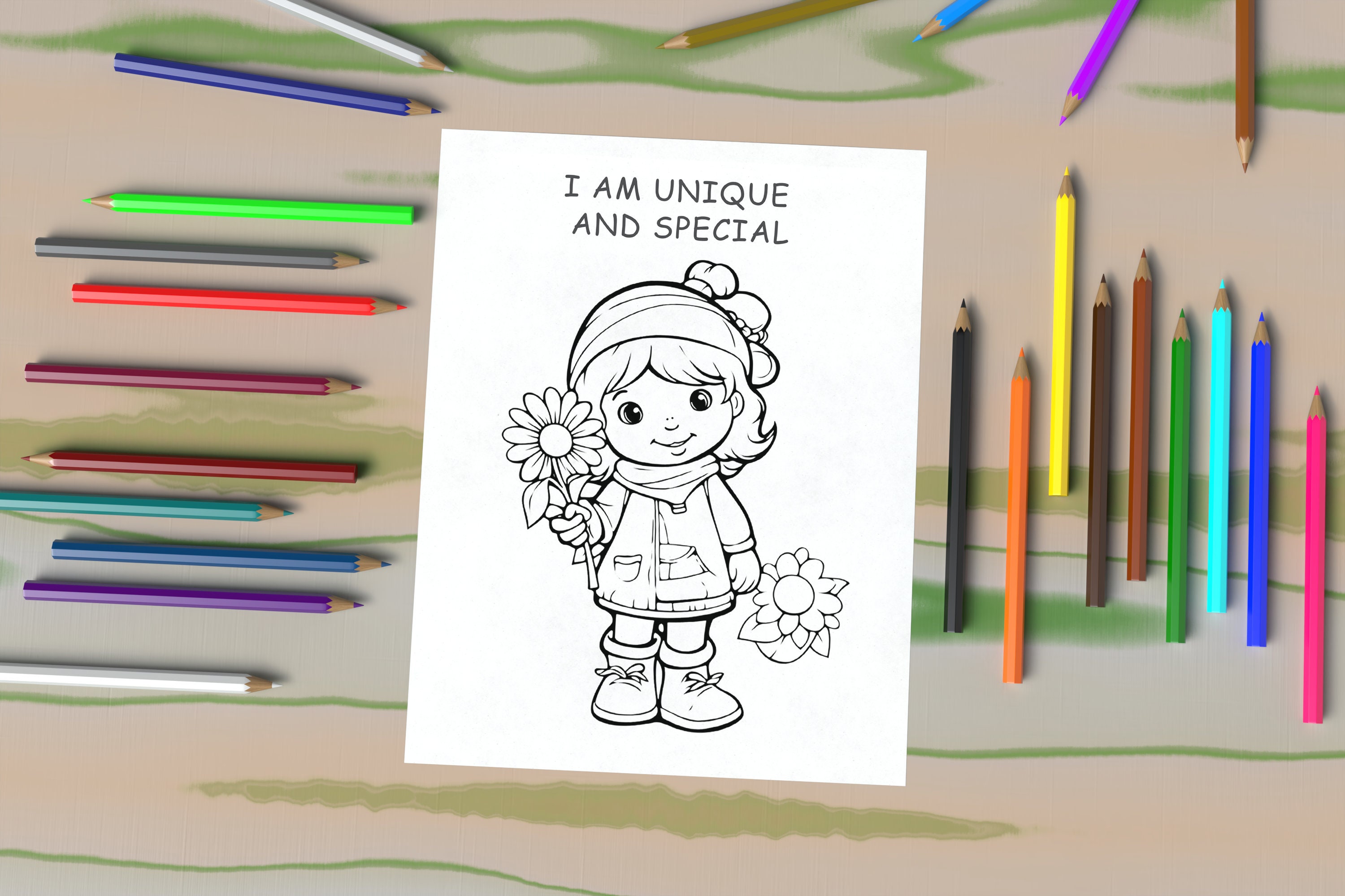 Printable Coloring Positive Affirmation Cards for Kids Printable ...
