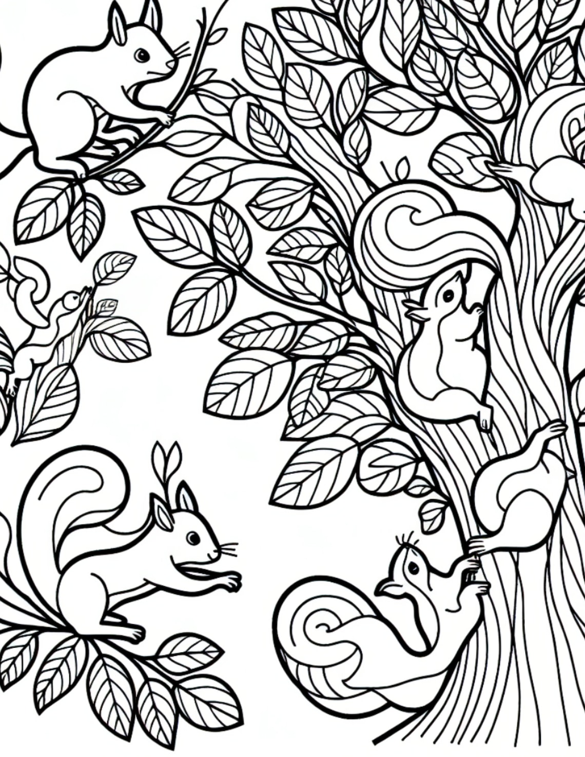 Summer Printable Coloring Pages for Kids Baby Animal Kids Coloring ...