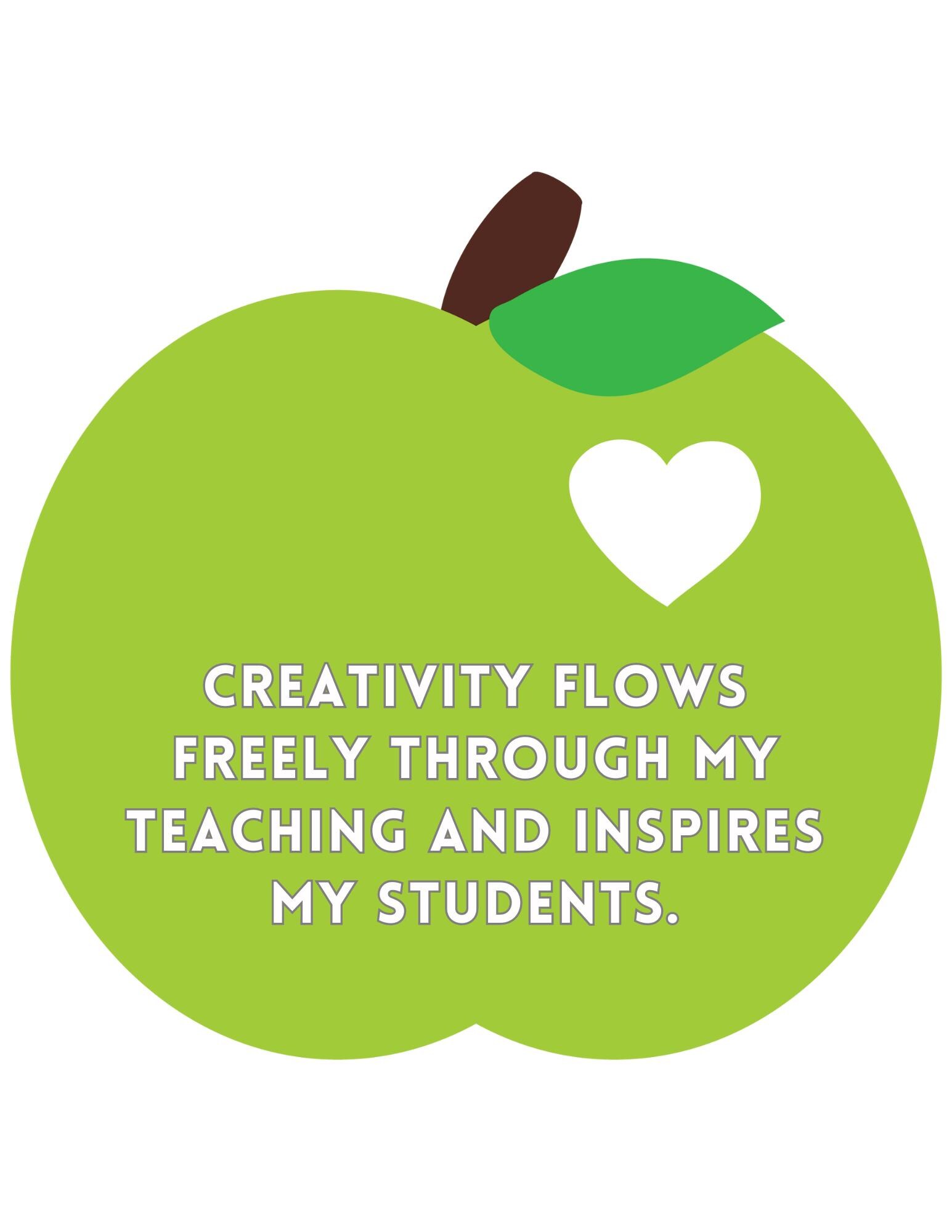 Printable Teacher Affirmation Cards, Inspiring Classroom Quotes, Self ...