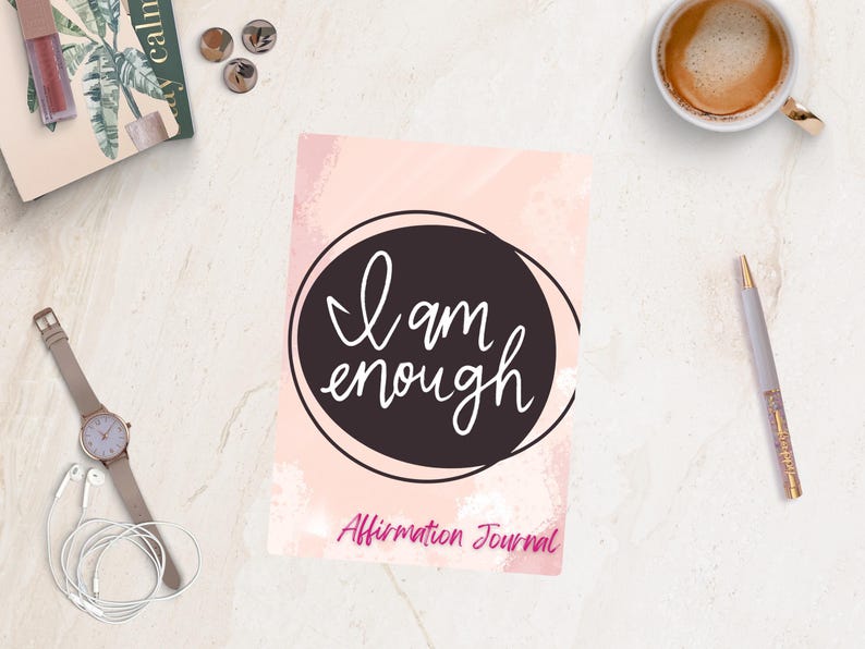 Printable Affirmation Journal, Daily Reflection, Mindset Planner (PDF ...