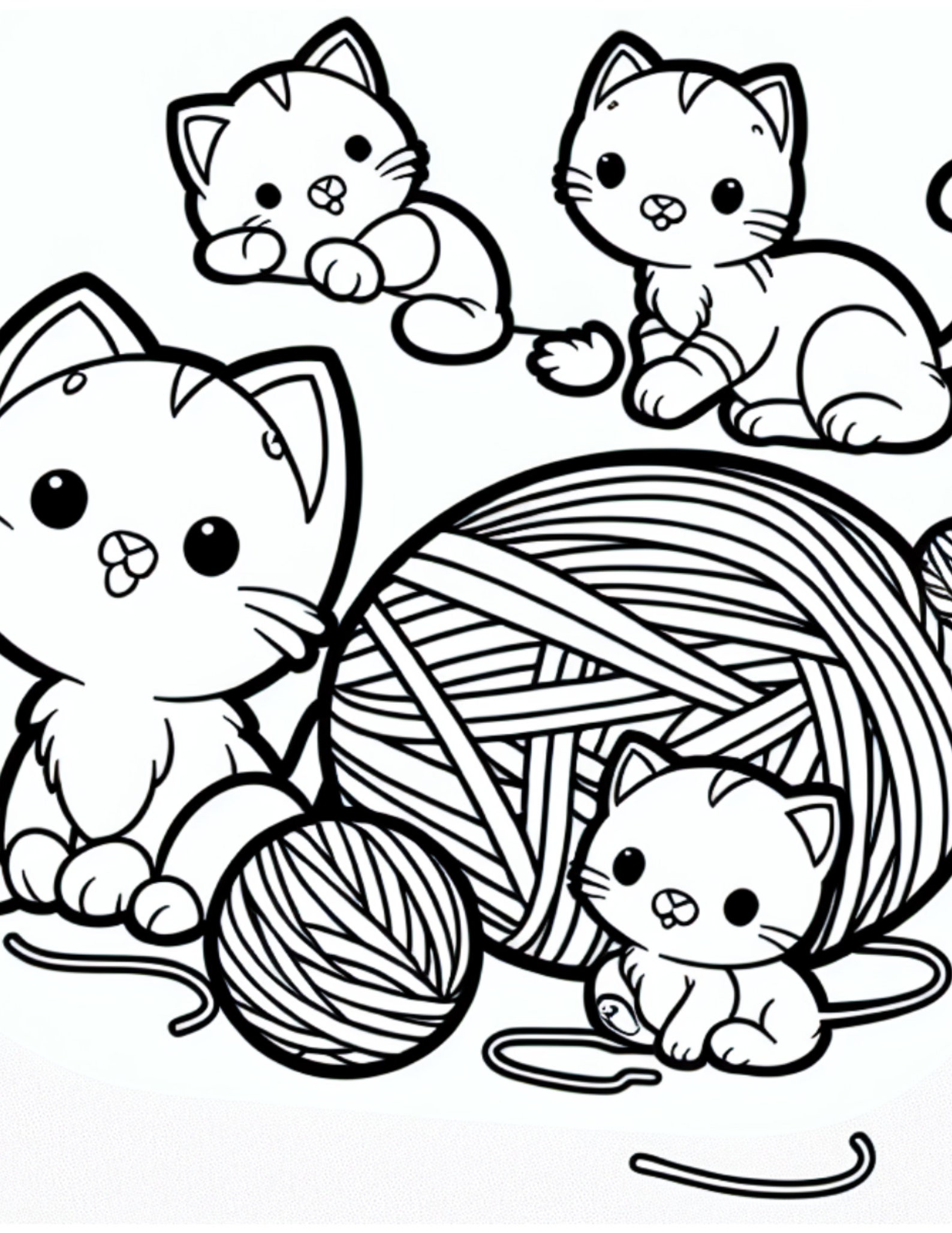 Summer Printable Coloring Pages for Kids Baby Animal Kids Coloring ...