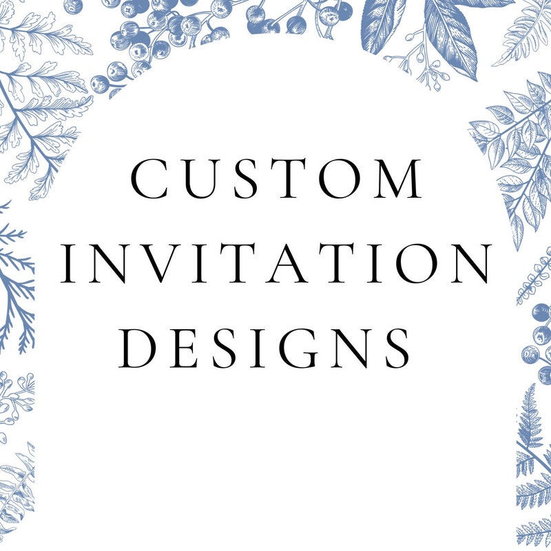 Custom Invitations - Etsy