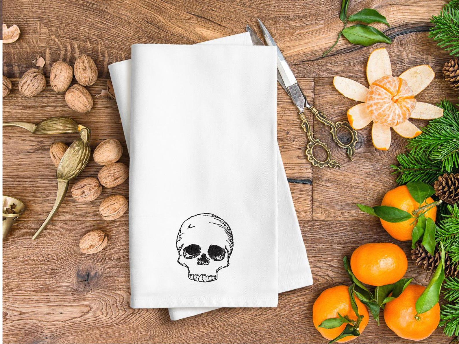 Halloween Skull Embroidery Design Machine Embroidery File Real Skull ...