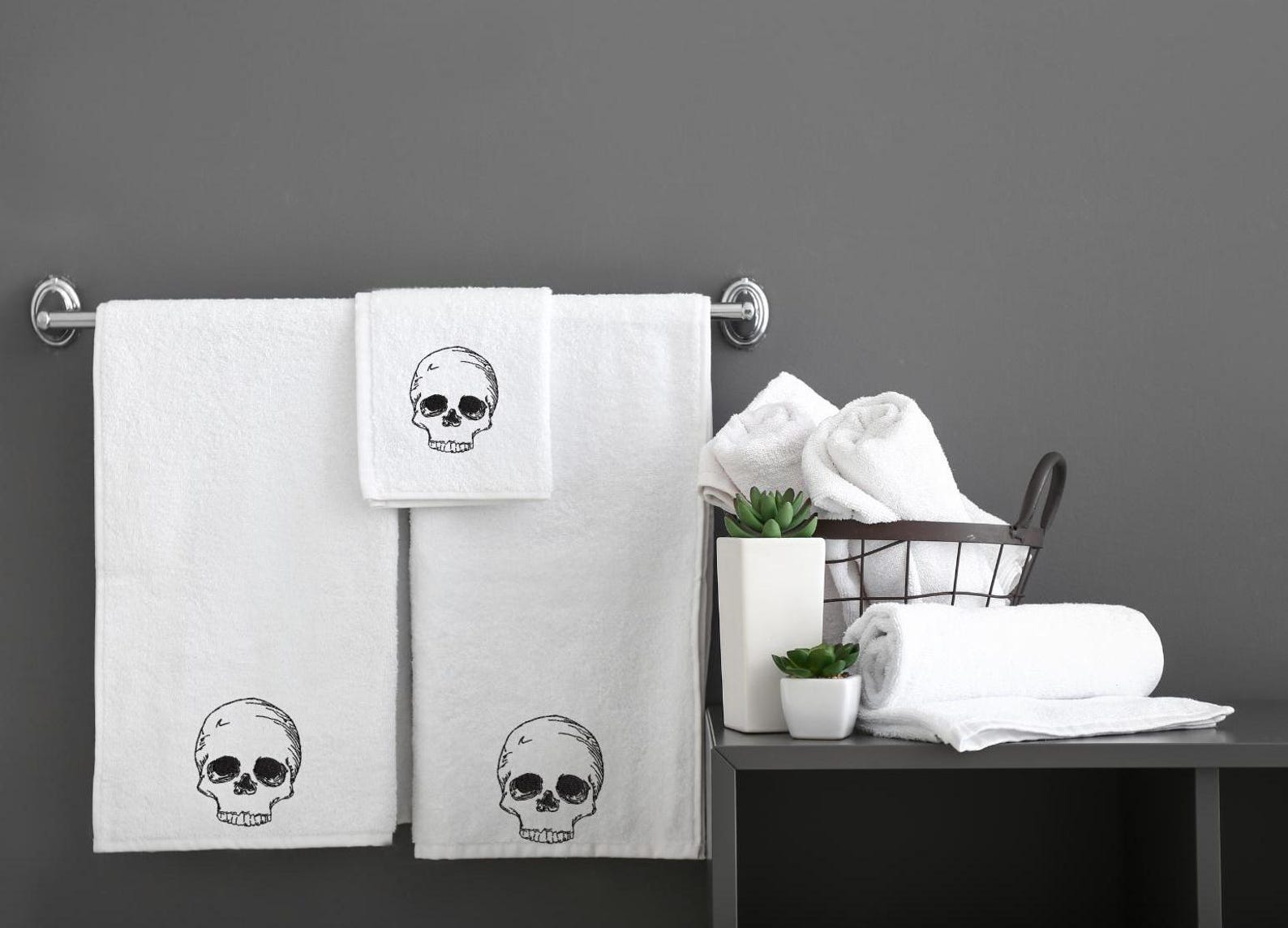 Halloween Skull Embroidery Design Machine Embroidery File Real Skull ...