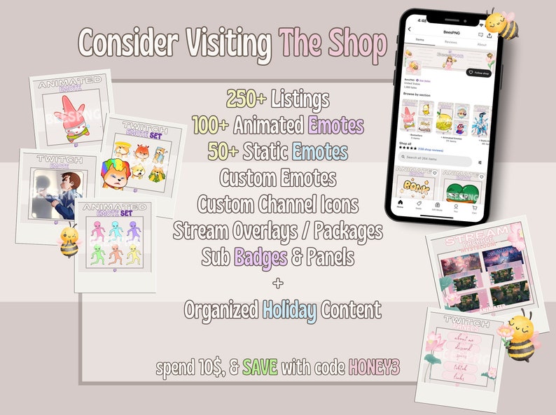 Twitch Emote cute Mouse HUH'' Emotes for Twitch Cute Emotes, Flower ...