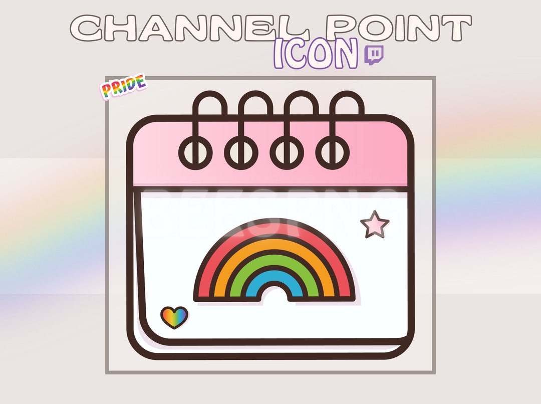 Pride Month Channel Point Icon Pride Month Icon Twitch Icons, Pride ...