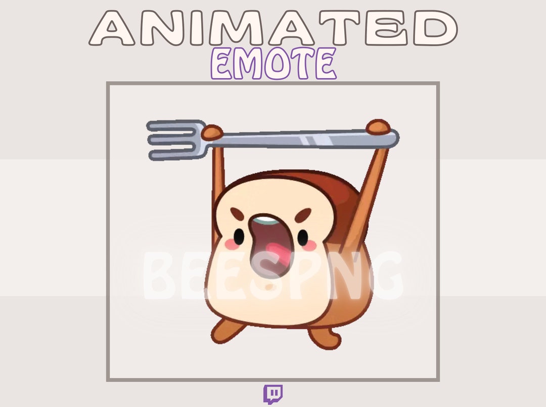 Animated Twitch Emote ''pitchfork'' Emotes for Twitch Bread Emotes ...