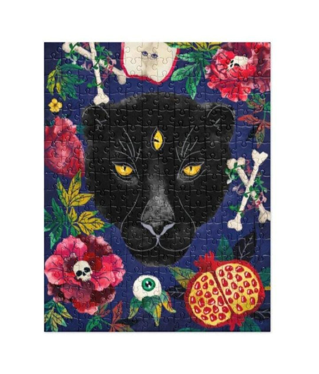 Black Panther Voodoo, New Sight Jigsaw Puzzle - Etsy