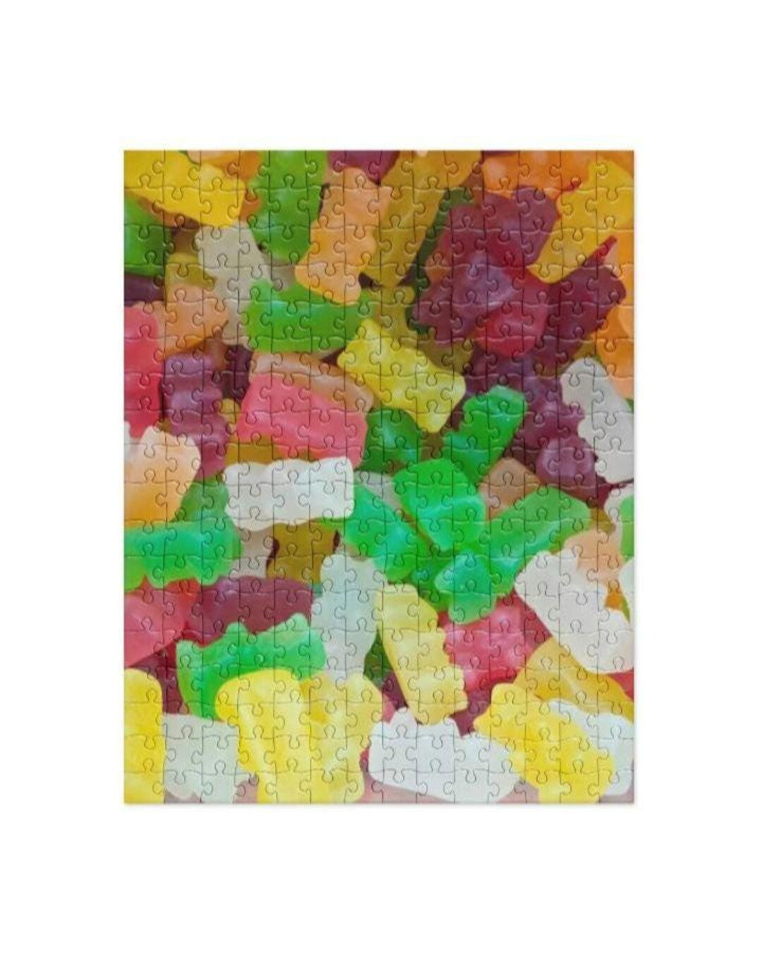 Gummy Bear, Candy Jigsaw Puzzle - Etsy
