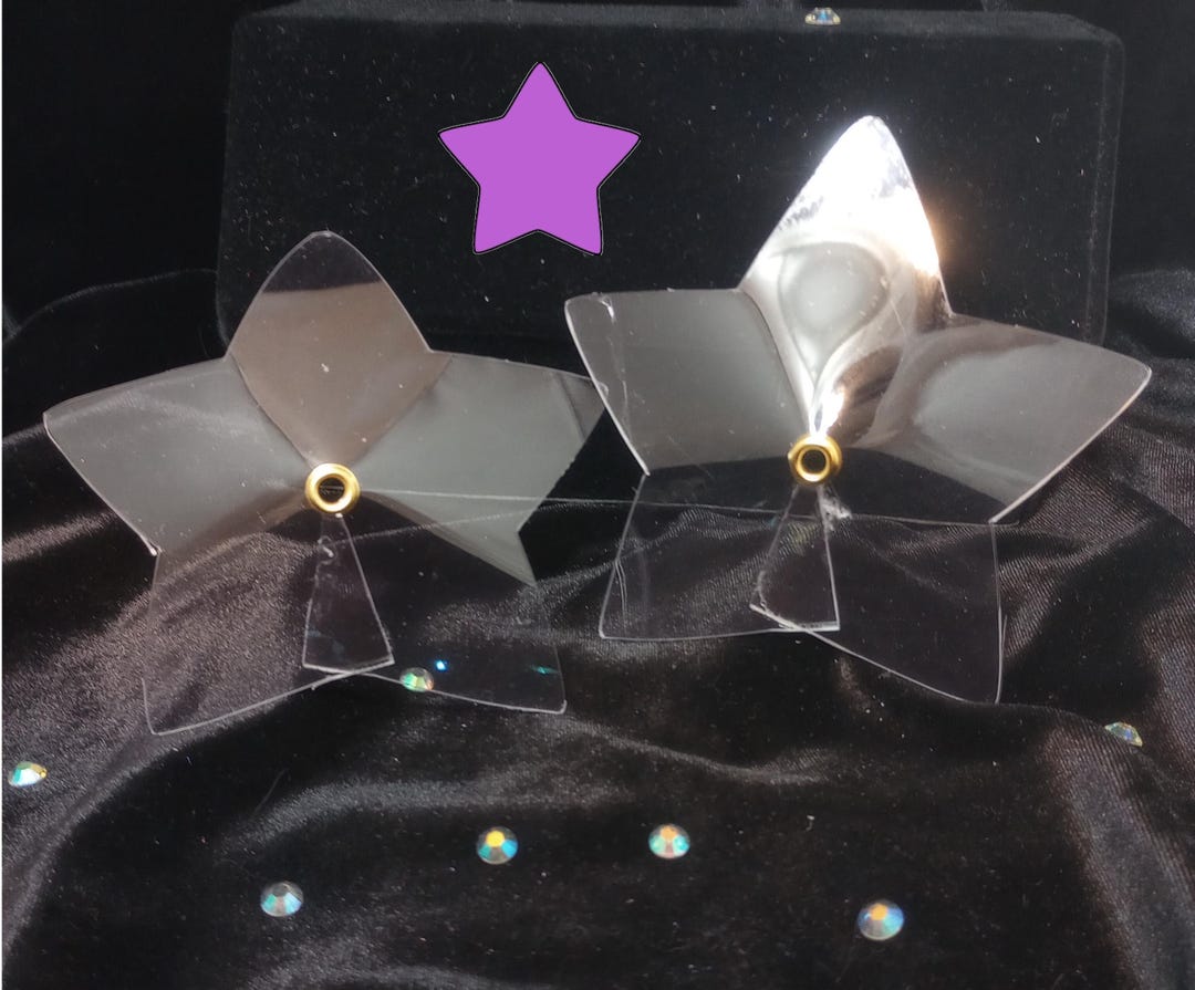 BYOP Invisiboob Power up Star Pastie Bases - Illusion Burlesque Nipple ...