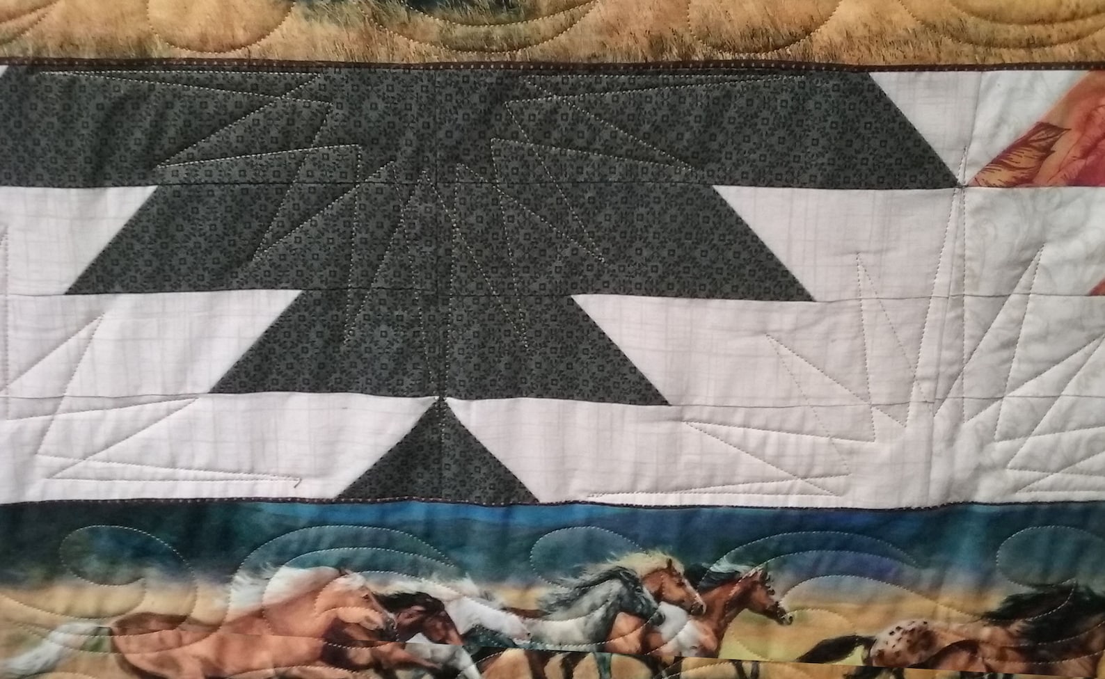 Western Style Patchwork Quilt PDF Instant Download Lap Quilt - Etsy