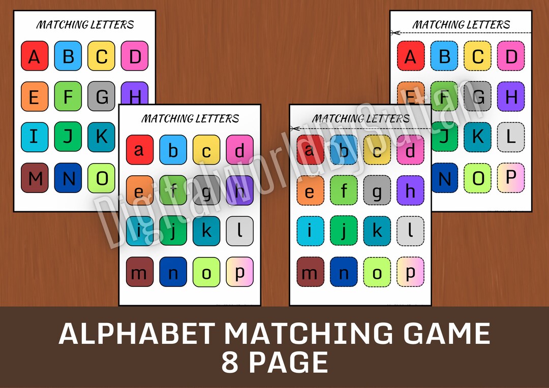 Educational Activity, Alphabet Worksheet, Homeschool Printables ...