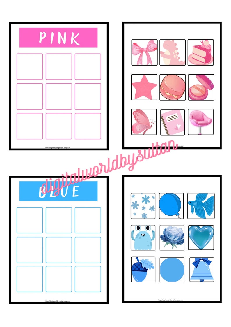 Color Sorting Posters, Preschool Worksheet, Preschool Printable ...