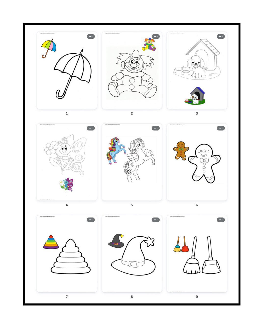 75 Easy Coloring Pages for Kids, Toddlers, Preschoolers Toddlers ...