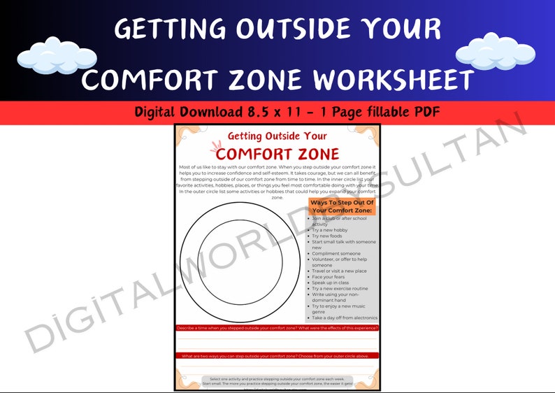 Self-esteem Child Therapy Worksheet Kids Teens Mental Health Counseling ...