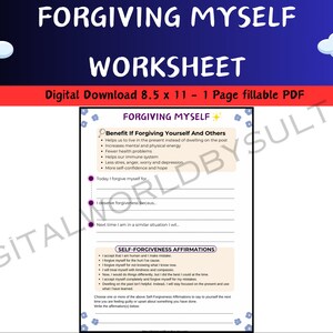 Self-esteem Coping Skills Tracker for Teens Fillable Worksheet Mental ...