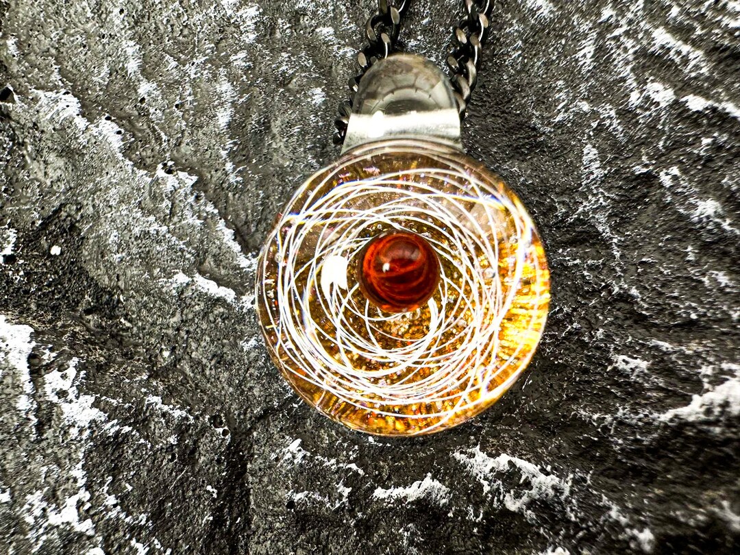 Galaxy Pendant,space Pendant,nebula Pendant,glass Star Pendant,,starry ...