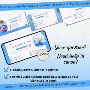 Dental Email Signature, Dentist Template, Dental Clinic Templates ...